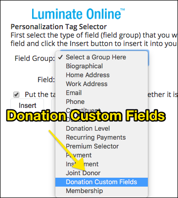 Does Double the Donation integrate with Blackbaud's Luminate Online?